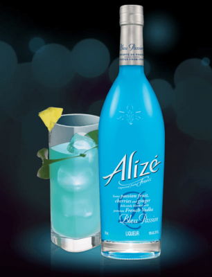 Alizé Bleu Passion Vodka Cognac Liqueur Blue Alize 750ml | Drinkland
