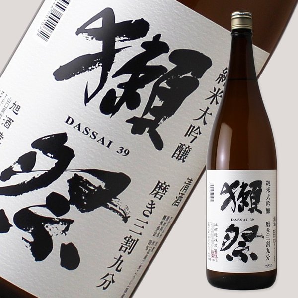 Dassai 39 Junmai Daiginjo Sake 獭祭三割九分清酒 720ml ほんしゅ さけ | Drinkland