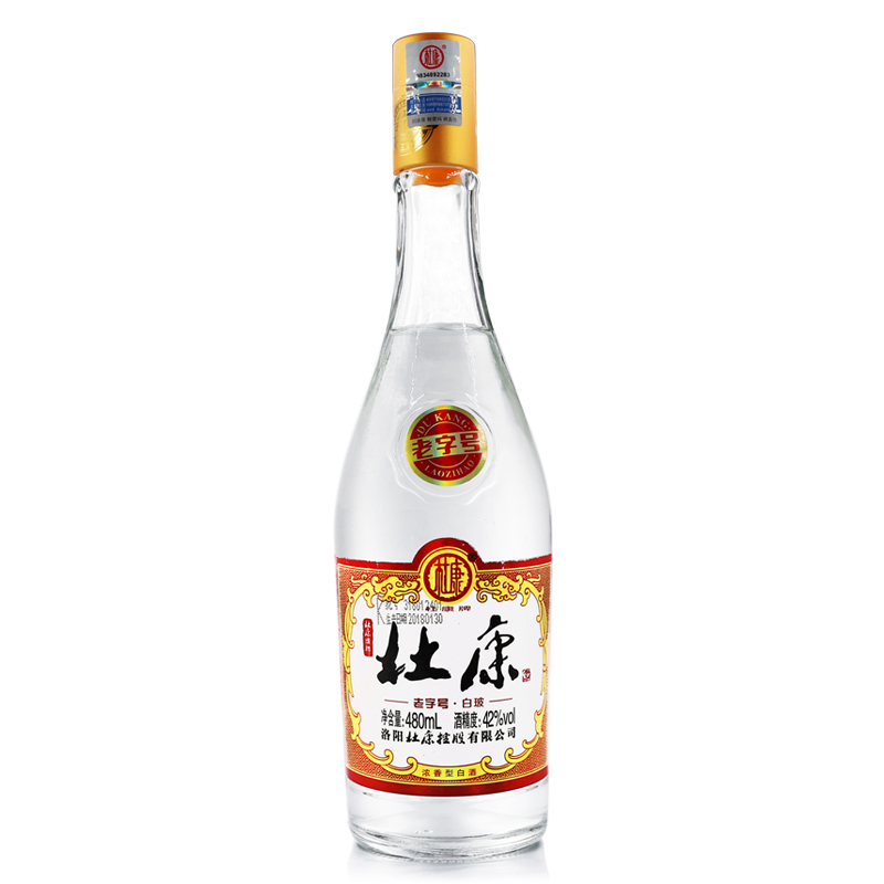 Du Kang 杜康老字号白坡浓香白酒 52% 480ml | Drinkland