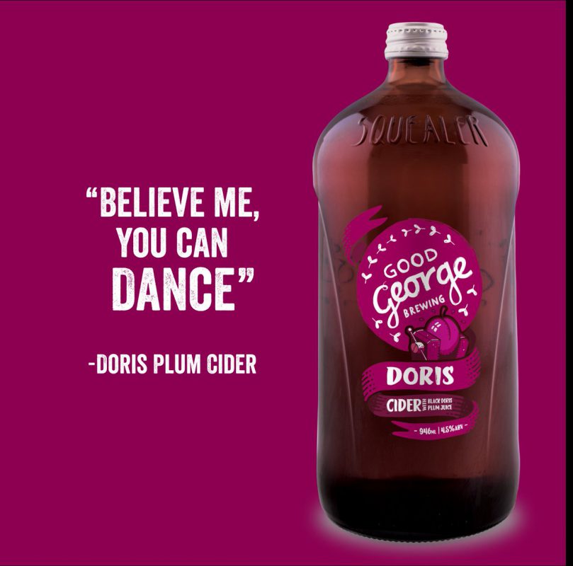 Good George Cider Doris Plum Cider Squealers Twin Pack 946ml x 2 ...
