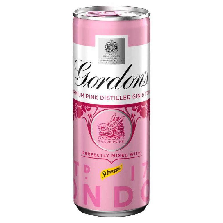 Gordon’s Pink Gin 7% 12x250ml Cans | Drinkland