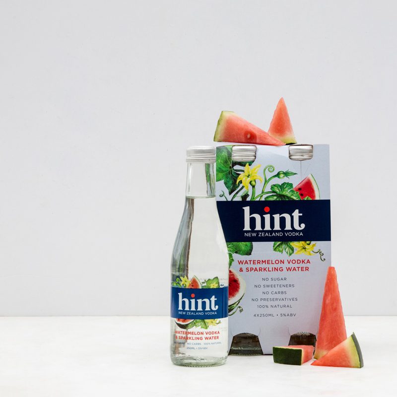 Hint Watermelon Vodka & Sparkling Water 4x250ml Bottle | Drinkland