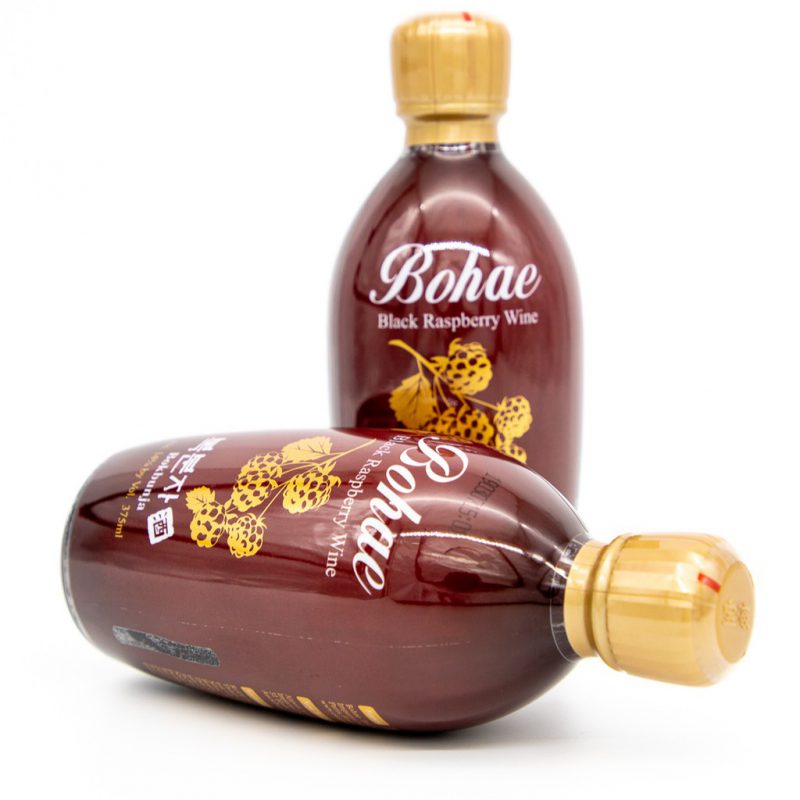 Bohae Bokbunja Black Raspberry Wine 宝海覆盆子韩国果酒 375mL x 4 Bottles | Drinkland