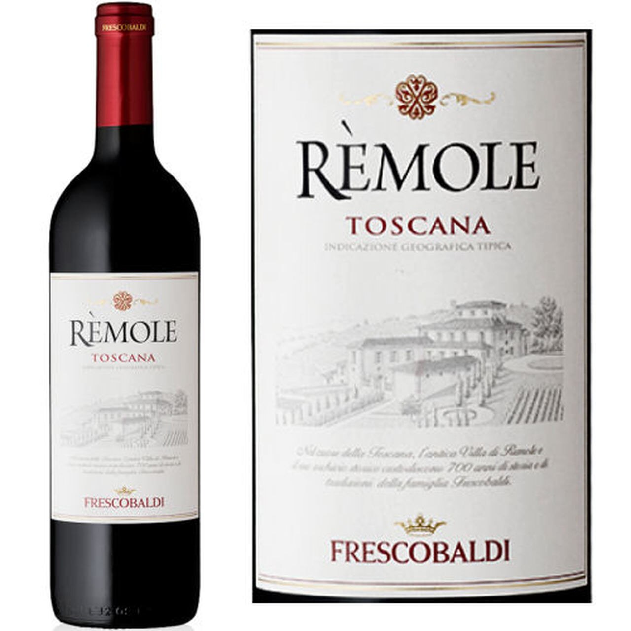 Frescobaldi Rèmole Toscana IGT Cabernet – Sangiovese Blend | Drinkland