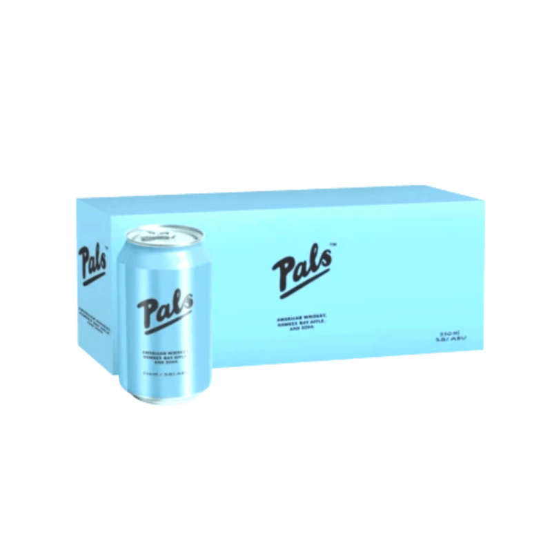 Pals Vodka Lime Soda 10x330ml Cans | Drinkland