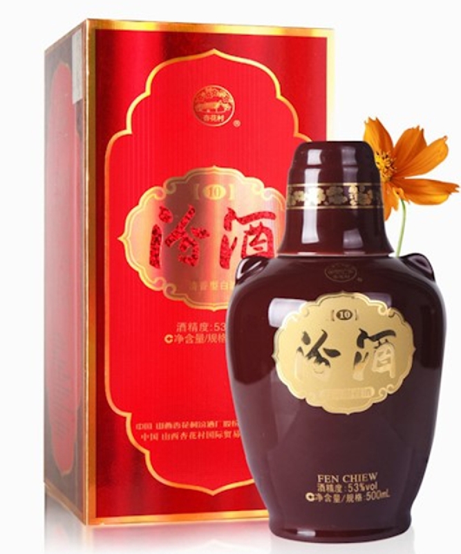 Fen Jiu 10 Year Old Grand Prize 53% 中国白酒 汾酒10年 | Drinkland