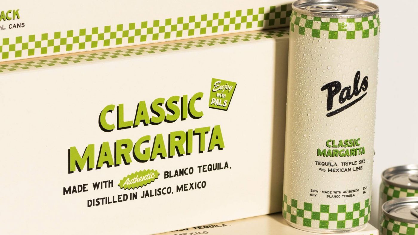 Pals Classic Margarita 10 Pack 250ml Cans | Drinkland