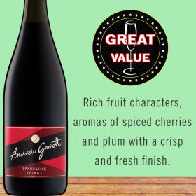 Andrew Garrett Desi Red Sparkling Shiraz 750ml | Drinkland
