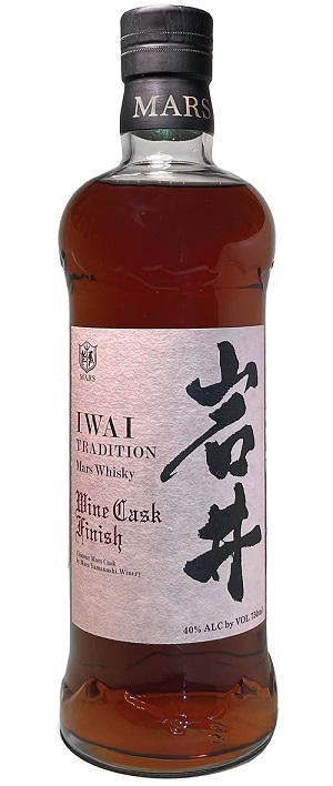 Mars Iwai Tradition Wine Cask Finish Japanese Blended Whisky 岩井日式 750mL ...